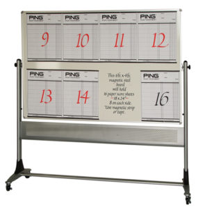 Portable Metal Frame Golf Scoreboards | Eagle Scoreboards